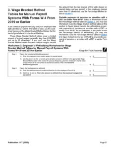 Federal Income Tax Withholding Tables 2023 Weekly, Biweekly, Monthly