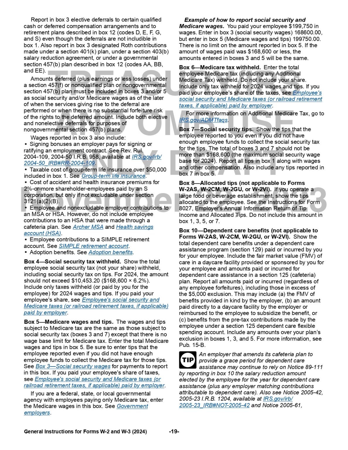 W2 Form 2024, Wage and Tax Statement - IRS Tax Forms 2024