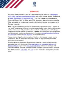 W2 Form 2024 Printable - IRS Tax Forms 2024