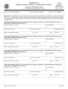 I-9 Form 2025 Printable – Employment Eligibility Verification | IRS Tax ...